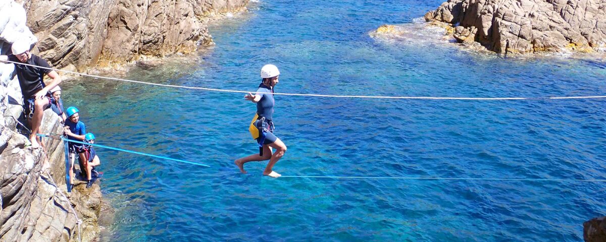 Canyoning en Balagne Calvi canyon marin – coasteering